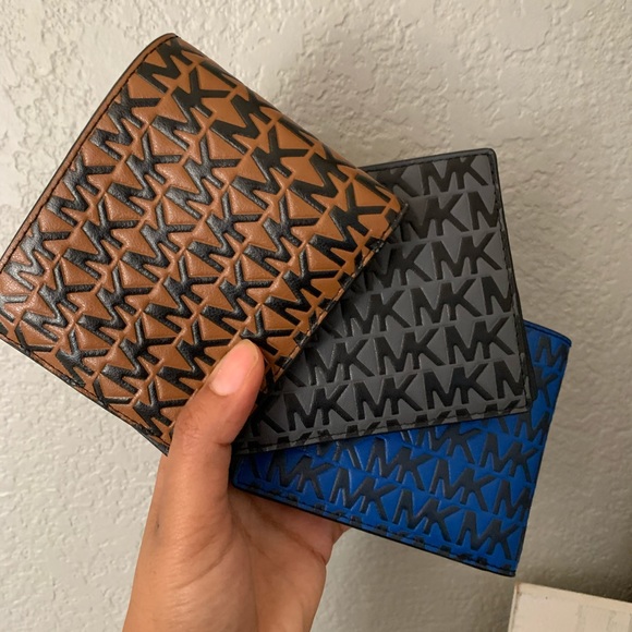 Michael Kors | Bags | 2 In Double Mk Mens Wallet | Poshmark